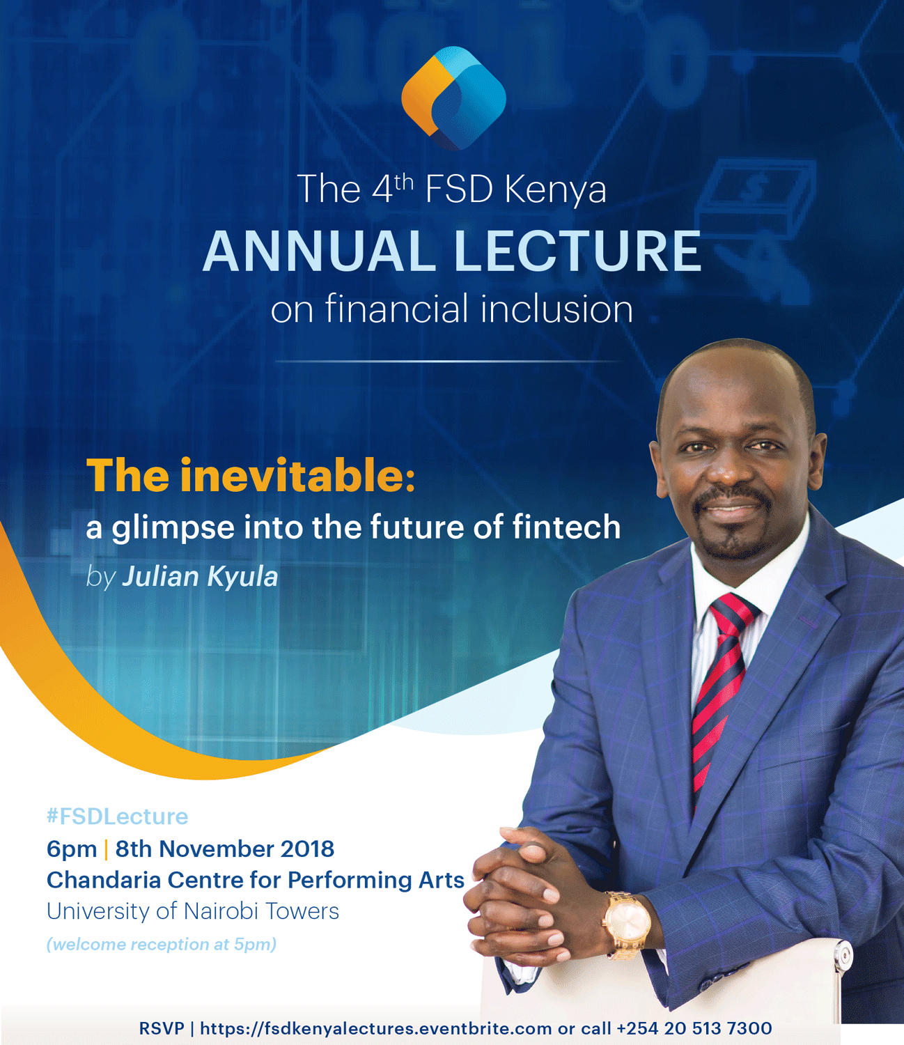 4th FSD Kenya Public annual lecture 2018 - FSD Kenya unveils Julian ...