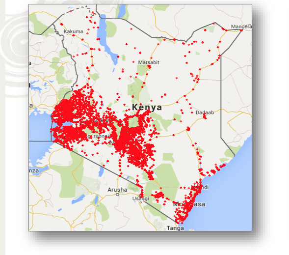 Major growth highlights from the 2015 FinAccess geospatial mapping ...