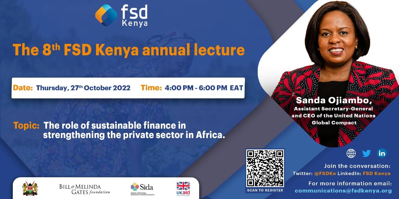 The 8th FSD Kenya annual lecture - Financial Sector Deepening Kenya