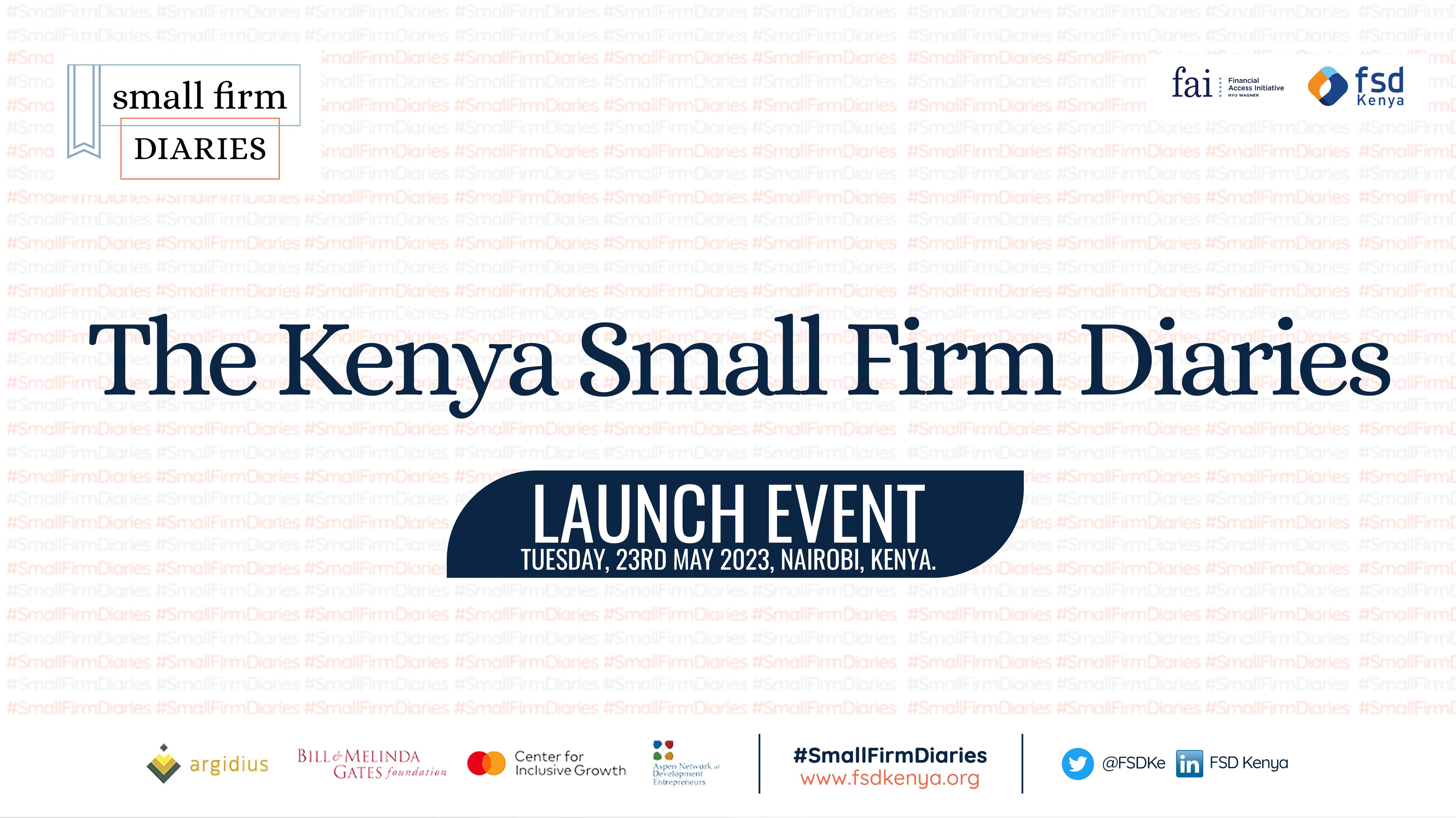 Launch of new findings from the Kenya Small Firm Diaries study ...